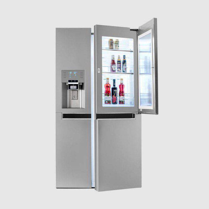 یخچال و فریزر دوقلو دوو مدل SRI/SFI-i20MW سری جدید - وای فای دار سفید متالیک