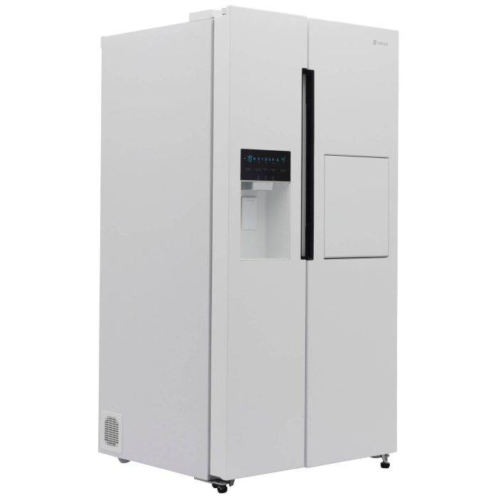 یخچال و فریزر ساید بای ساید 32 فوت اسنوا مدل SN8-2034GW - نمایندگی رسمی دوو فروشگاه پاکخصال