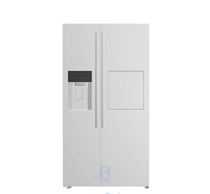 یخچال و فریزر دوقلو دوو مدل SRI/SFI-i20MW سری جدید - وای فای دار سفید متالیک